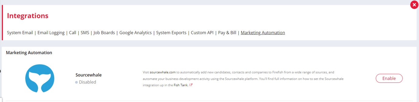 How to Set up the SourceWhale Integration